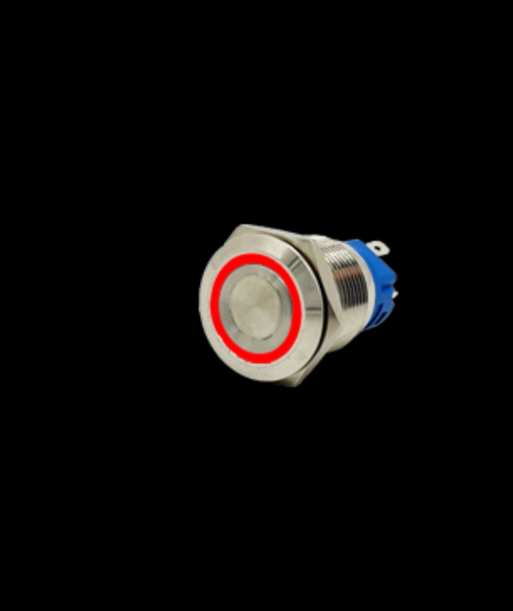 Push Button Start Stop Power Switch Metal LED Light 5 12 220 V MM ...