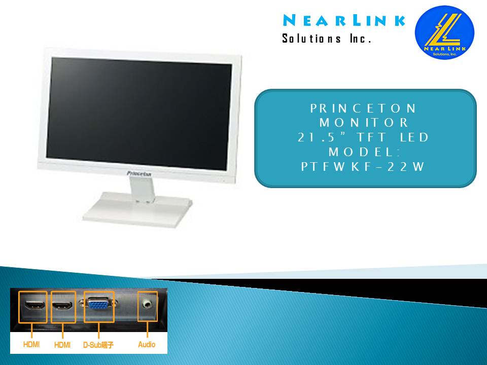 PRINCETON 21.5 INCHES LCD WIDE MONITOR (USED) | Lazada PH