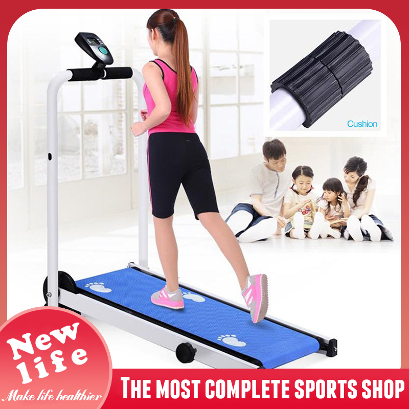 NEW LIFE Multi-function treadmill, foldable home silent walking machine ...