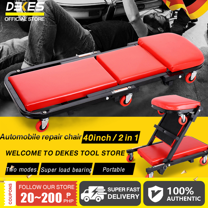 DEKES Car Repair Lying Board 40" Thicken Automotive Mechanic Creepers ...