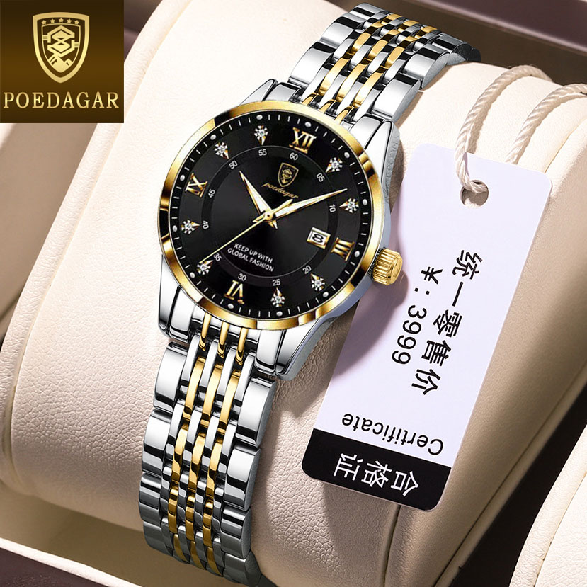 Swiss POEDAGAR luxury watch for women original waterproof sale now ...