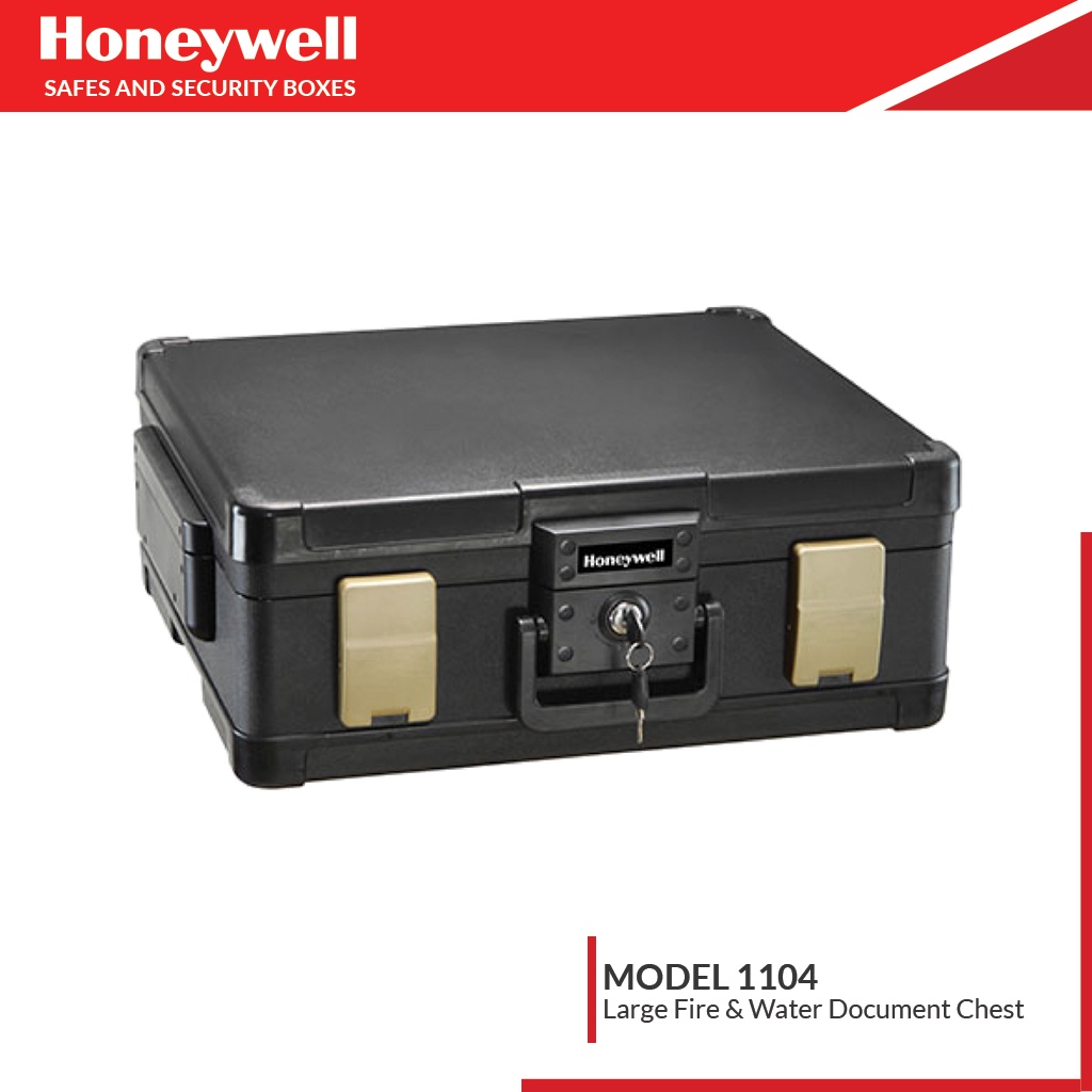Honeywell 1104 Molded Fire Water Chest / Fire and Water Resistant ...