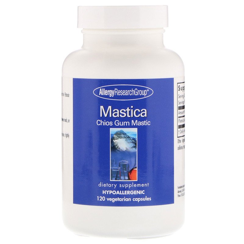 Mastica, Chios Gum Mastic, Ulcer Support, 120 Vegetarian Capsules ...