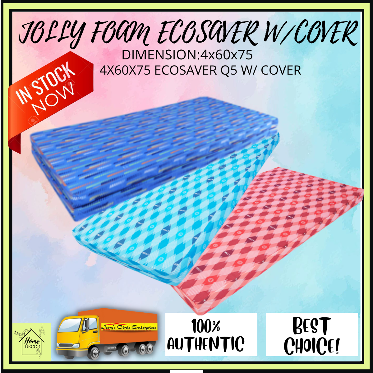 JOLLY ECOSOFT FOAM /SIZE FOAM 4X60X75 | Lazada PH