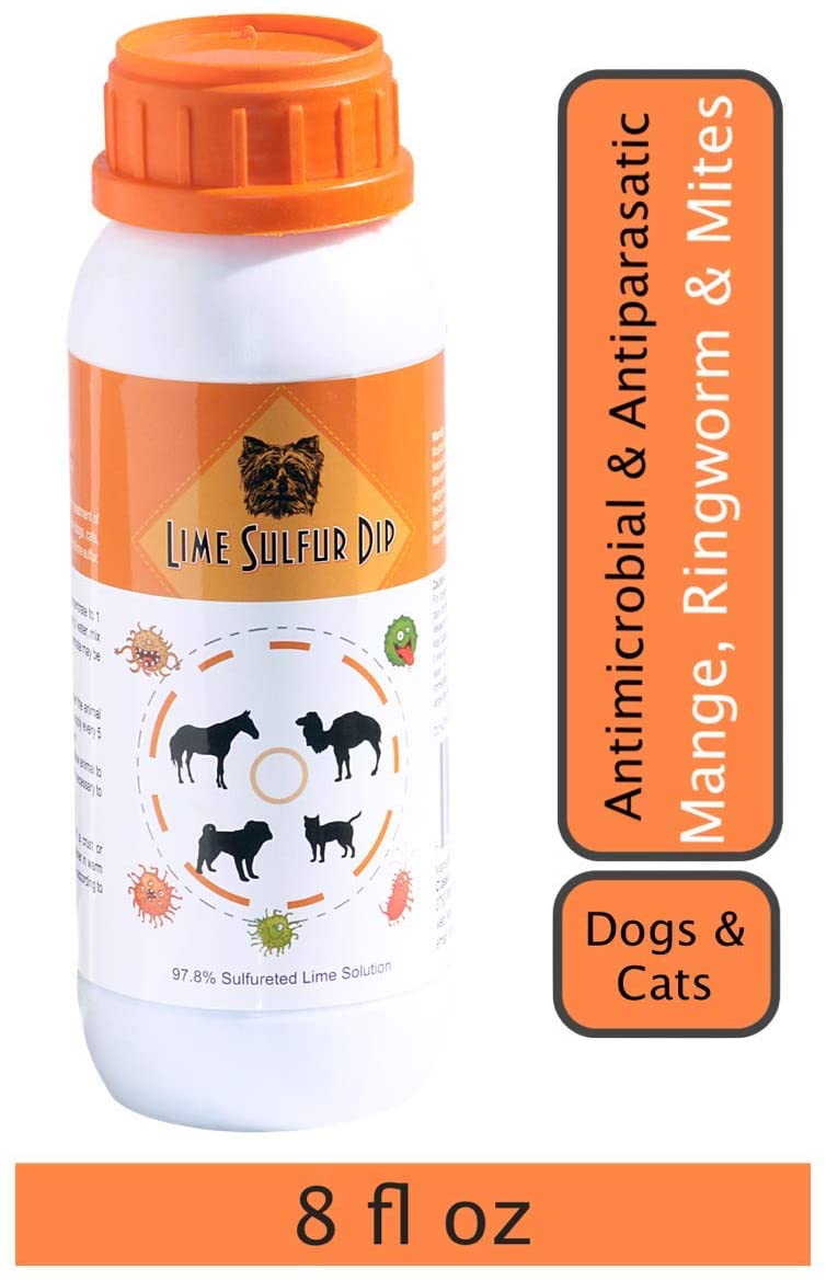 Classic's Lime Sulfur Dip Extra Strength Formula Safe Solution for Pets ...