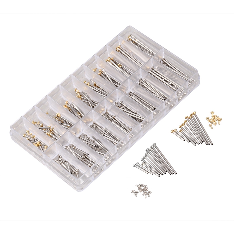 1 Box Watch Repair Tools Set Kits Watch Strap Screws Assortment Tube ...