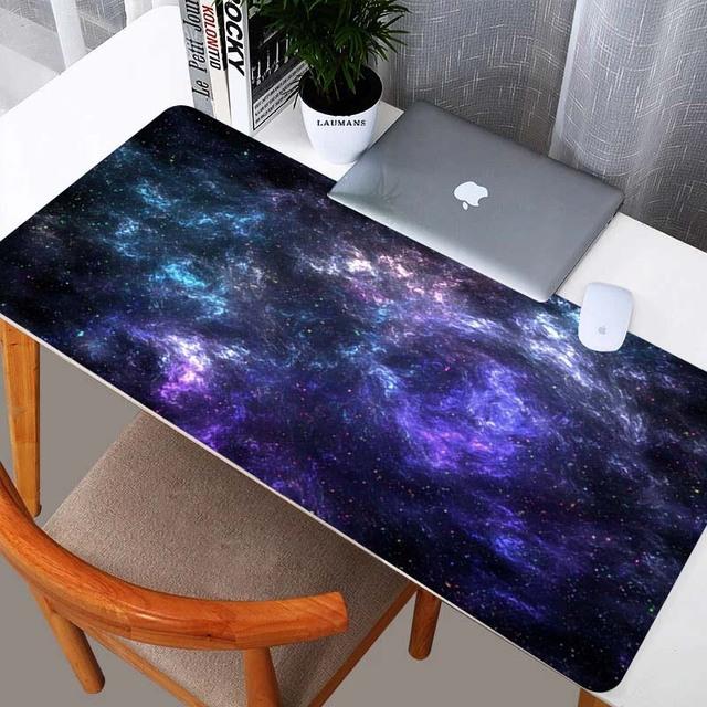 12.12 Galaxy Desk Mat Pad Keyboard Mats Deskpad Large Universe Space ...