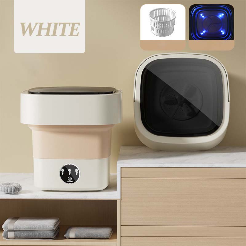 【Warranty】4.5KG Automatic Mini Washing Machine Portable Baby Washing ...