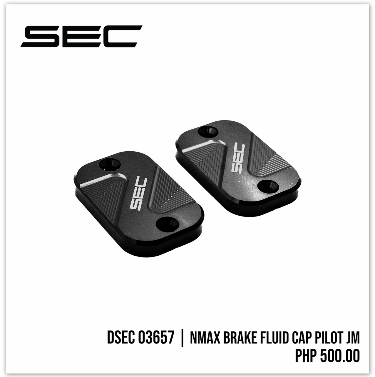 DSEC 03657 | Yamaha Nmax Brake Fluid Cap Pilot JM (Black) | Lazada PH