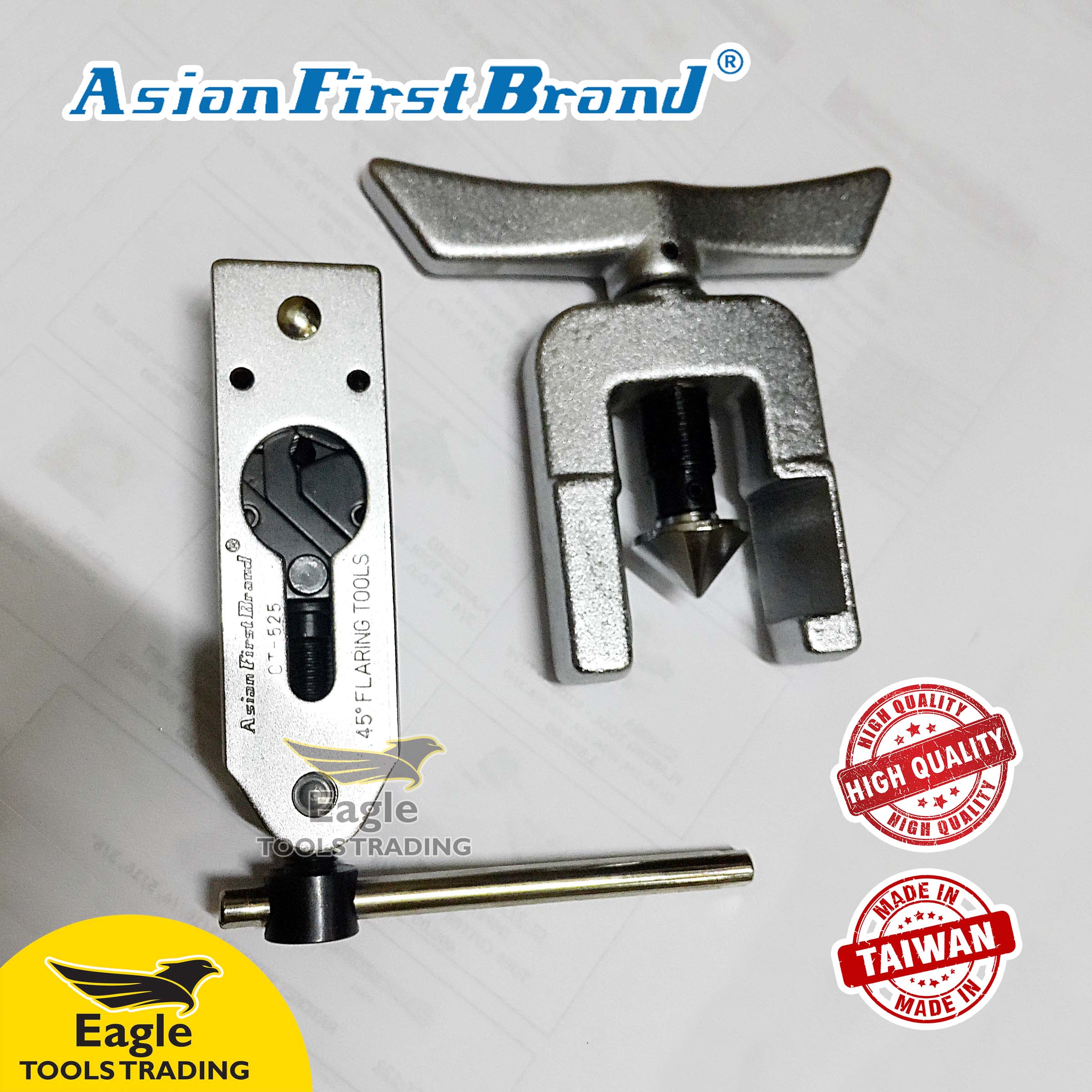 Asian First Brand Flaring Tool Set Kit for Stainless Steel 1/8-5/8 inch ...