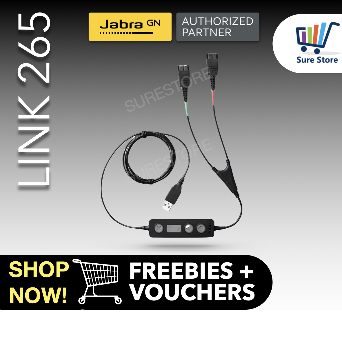 Jabra Link 265 USB/QD Training Cable | Lazada PH