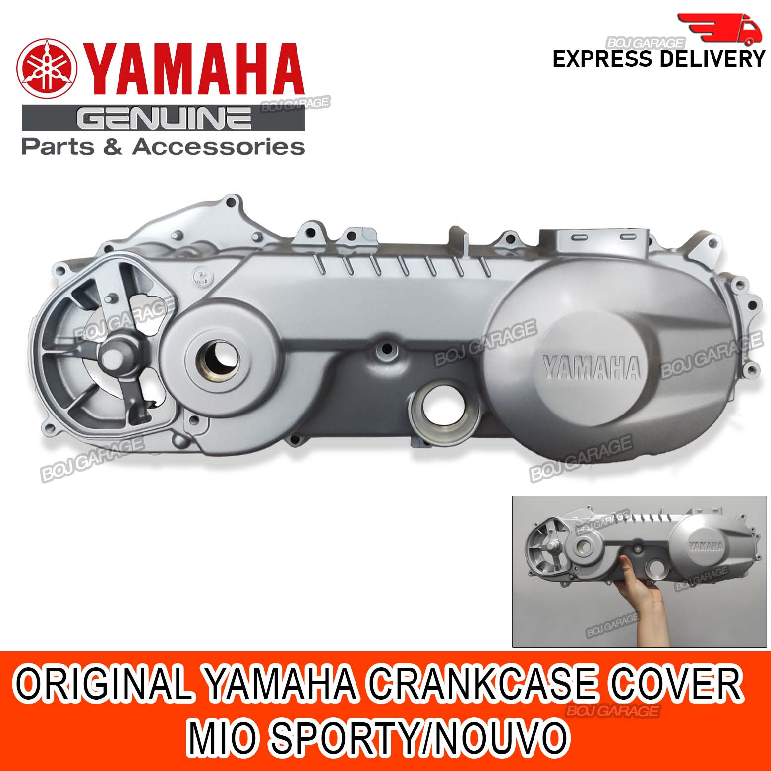 Mio Sporty / Nouvo Original Yamaha Crankcase cover | Lazada PH