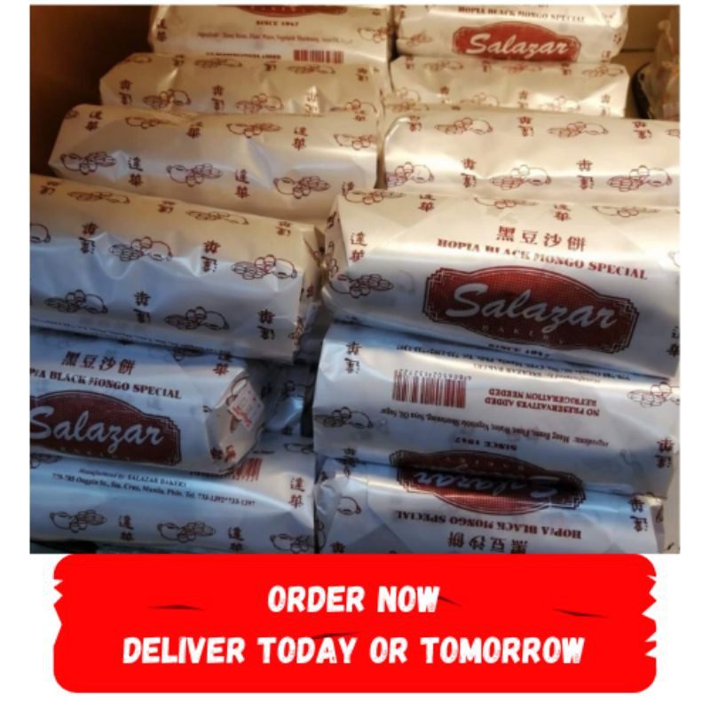 Salazar Bakery Hopia black monggo special(sf not included) | Lazada PH