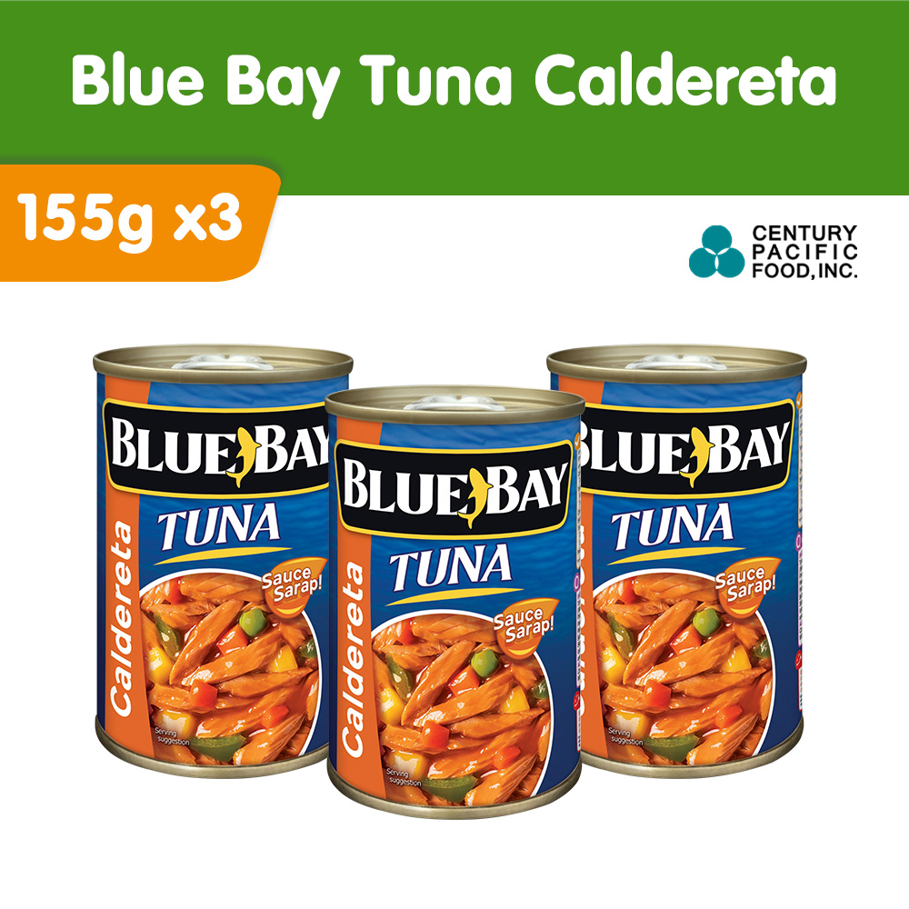 Blue Bay Tuna Caldereta 155g x3 | Lazada PH