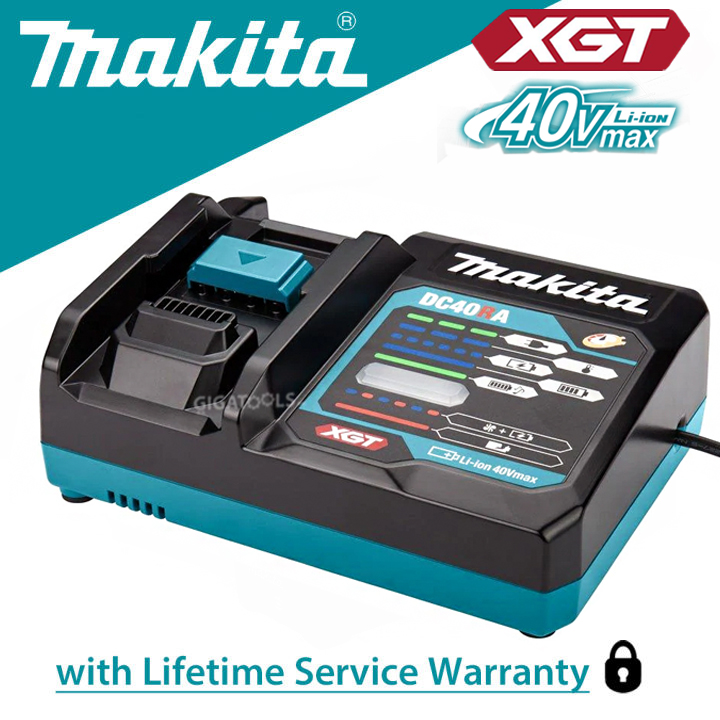 Makita DC40RA Fast Charger 40Vmax XGT Li-ion ( CRDLSBATT ) ( MAK40V ...