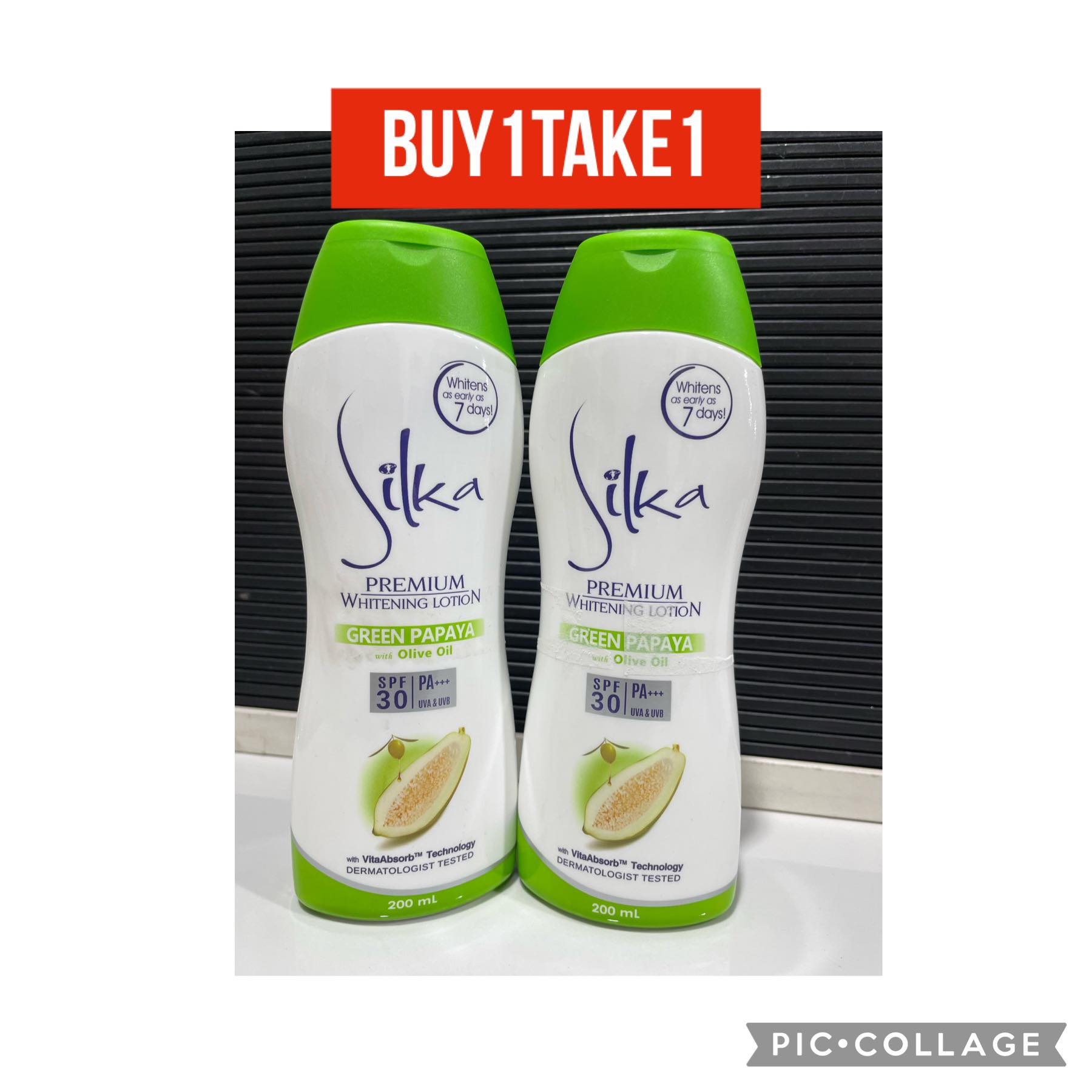 SILKA Premium Whitening Papaya Lotion With & Honey Spf 30 200ml | Lazada PH