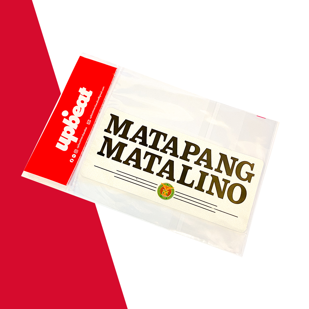 UPBEAT-University of the Philippines-Matapang Matalino Sticker | Lazada PH