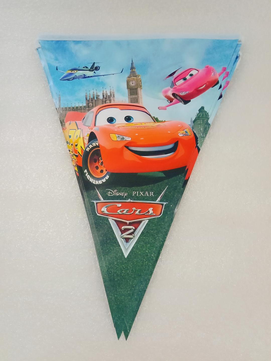 INS style DSN Lightning McQueen Car theme birthday party decorations ...