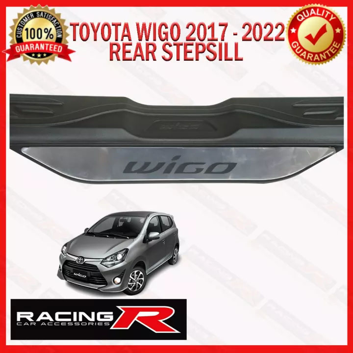 Toyota Wigo 2017 to 2023 OEM Rear Step sill or Rear Bumper Guard ( 2nd ...