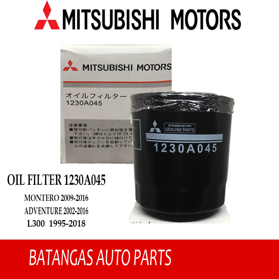 Mitsubishi Motors Genuine Oil Filter 1230A045 For Mitsubishi Adventure ...