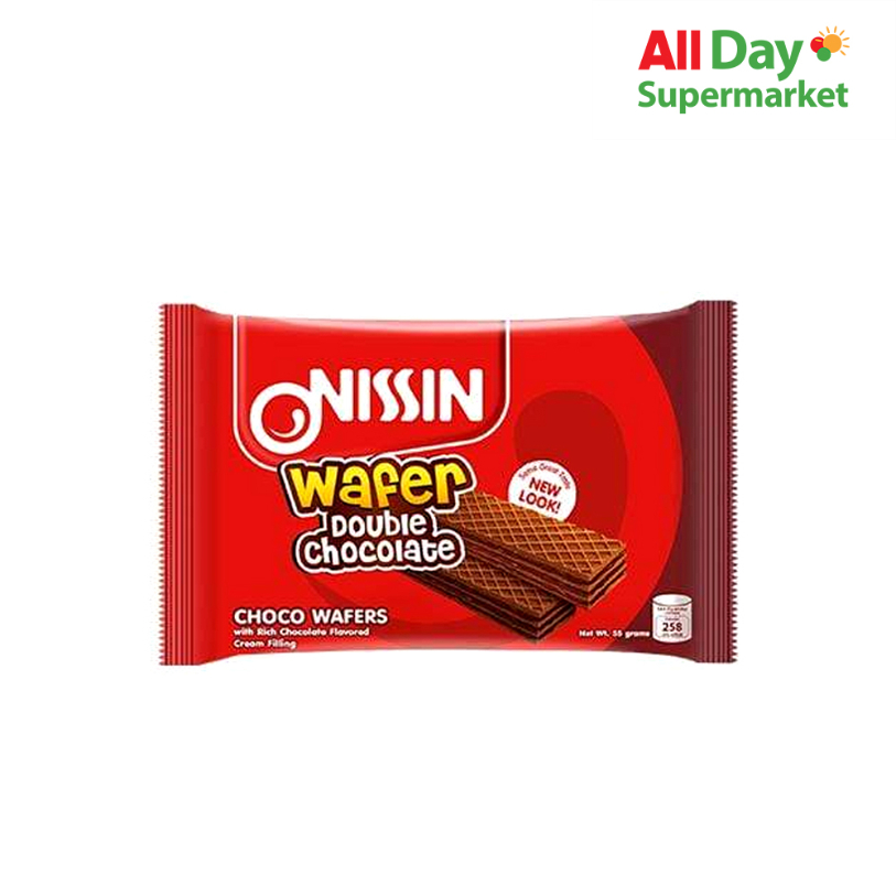 Nissin Wafer Double Chocolate 55G | Lazada PH