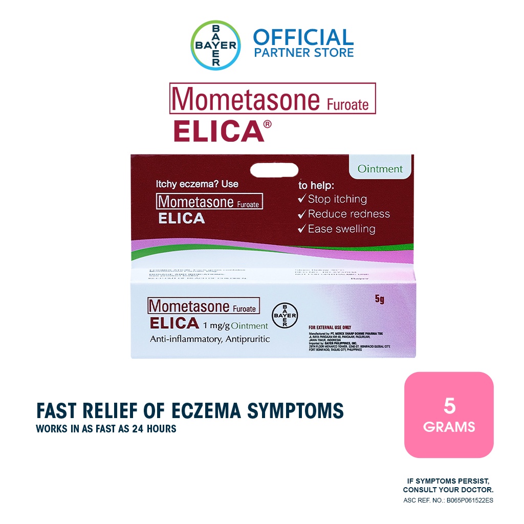 Elica Eczema Topical Steroid Ointment 5g | Lazada PH