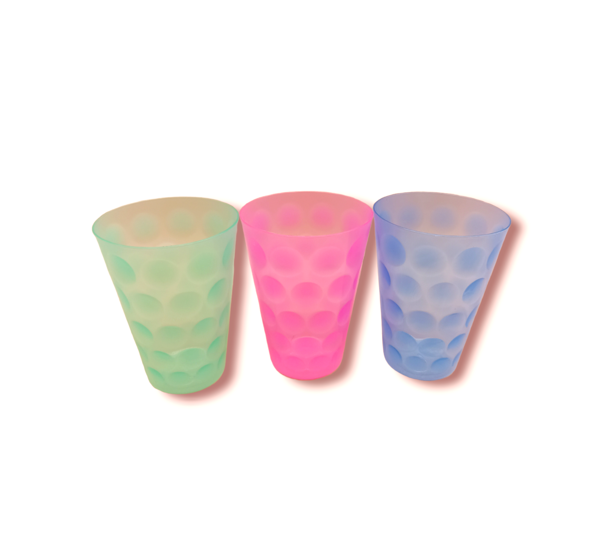 Candy Color Dining Cup Party Drinking Cups Baso,Plastic ( 4inch ...