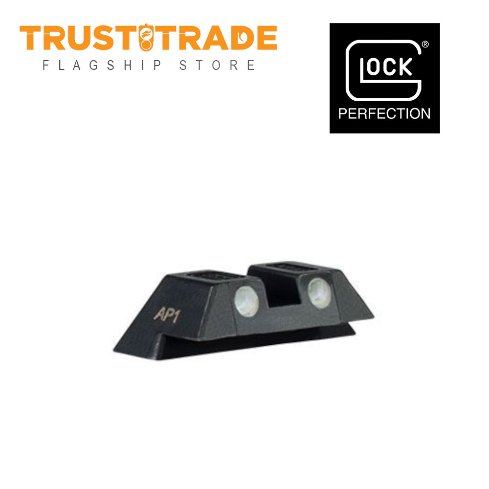 GLOCK® Steel Tritium Night Standard Rear Sight 6.5 mm except G42, G43 ...