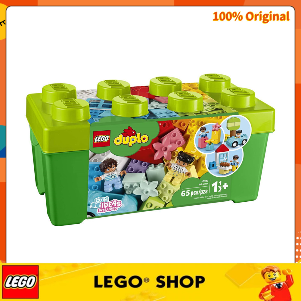 LEGO DUPLO Classic Block Box 10913 na naka-set na may storage box, na ...