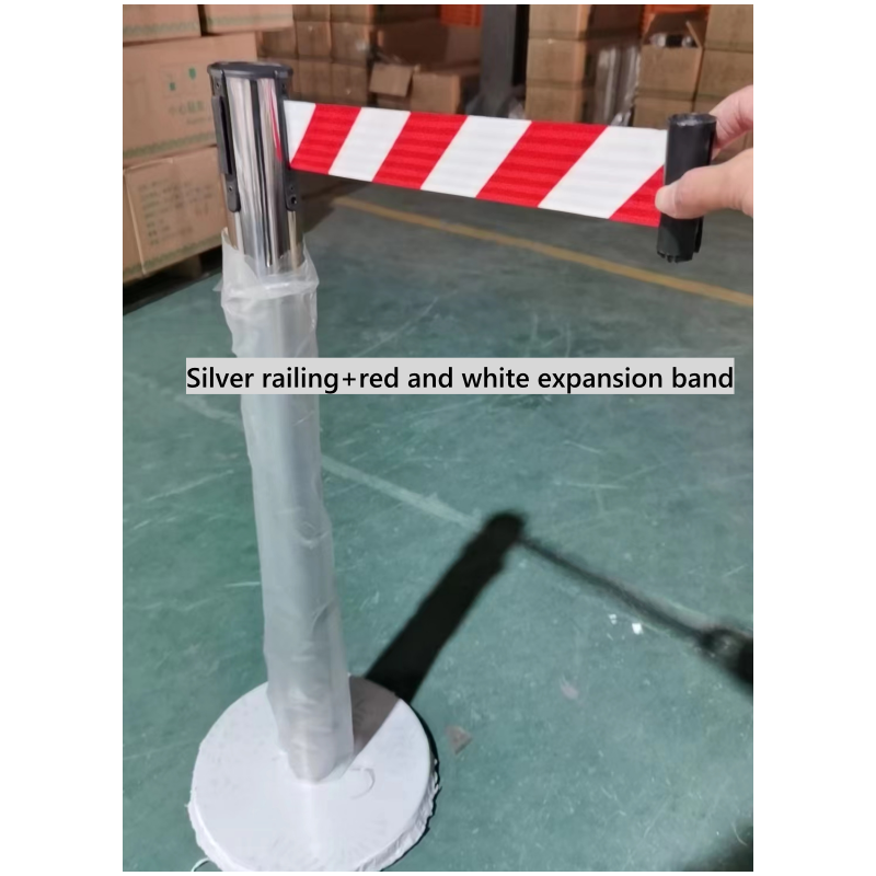 Stanchion Post Retractable Crowd Control Barrier Stand Belt 1 Pc. Stand ...