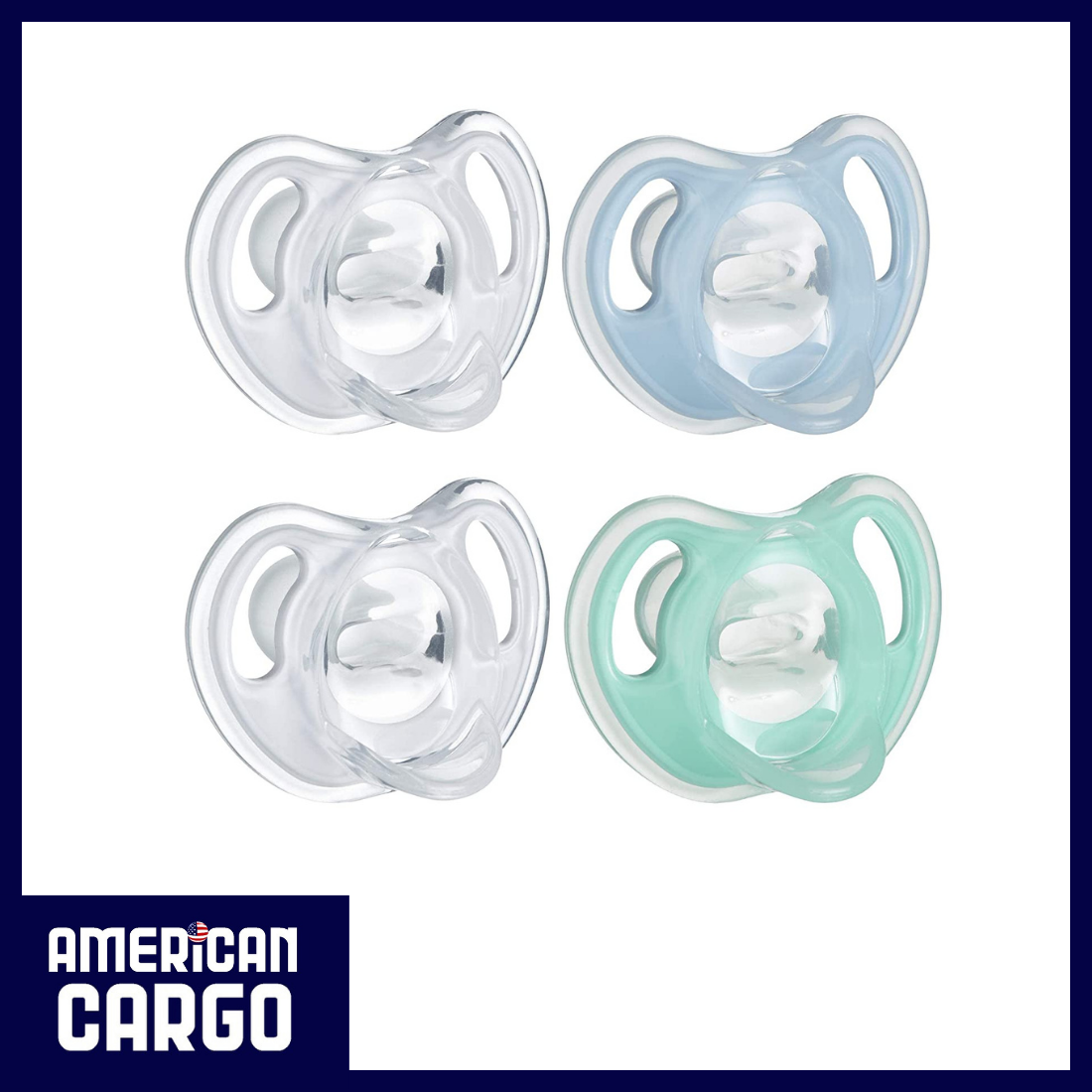 Tommee Tippee Ultra Light Silicone Pacifier For Babies 0 To 6 Months 4 ...