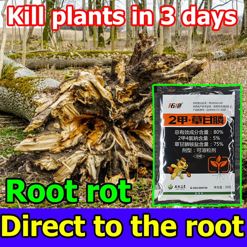 【3 seconds to remove big trees】 tree killer chemical Hexazinone root ...