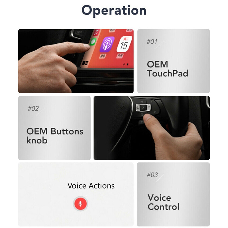 Mini Android Auto CarPlay Ai Box Wireless Netflix YouTube in the Car ...