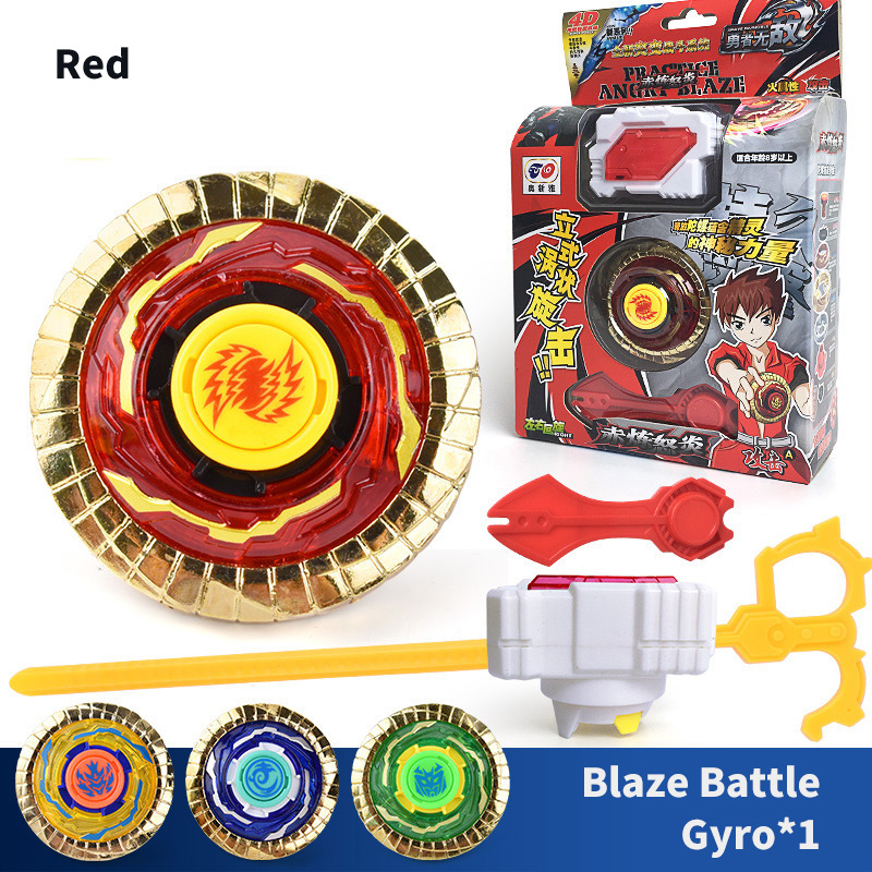 【Local Delivery】Zinc Alloy Bey Blade Battle Gyro Toy with Launcher Rotation Balance Battling ...