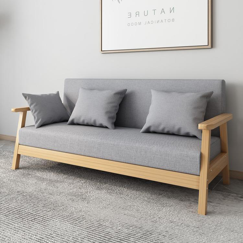 YOTAIL Fabric sofa simple modern small apartment double simple sofa ...