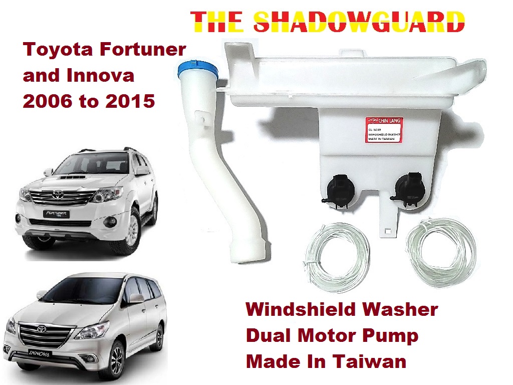 Windshield Washer Dual Motor Pump for Toyota Fortuner and Innova 2006 ...