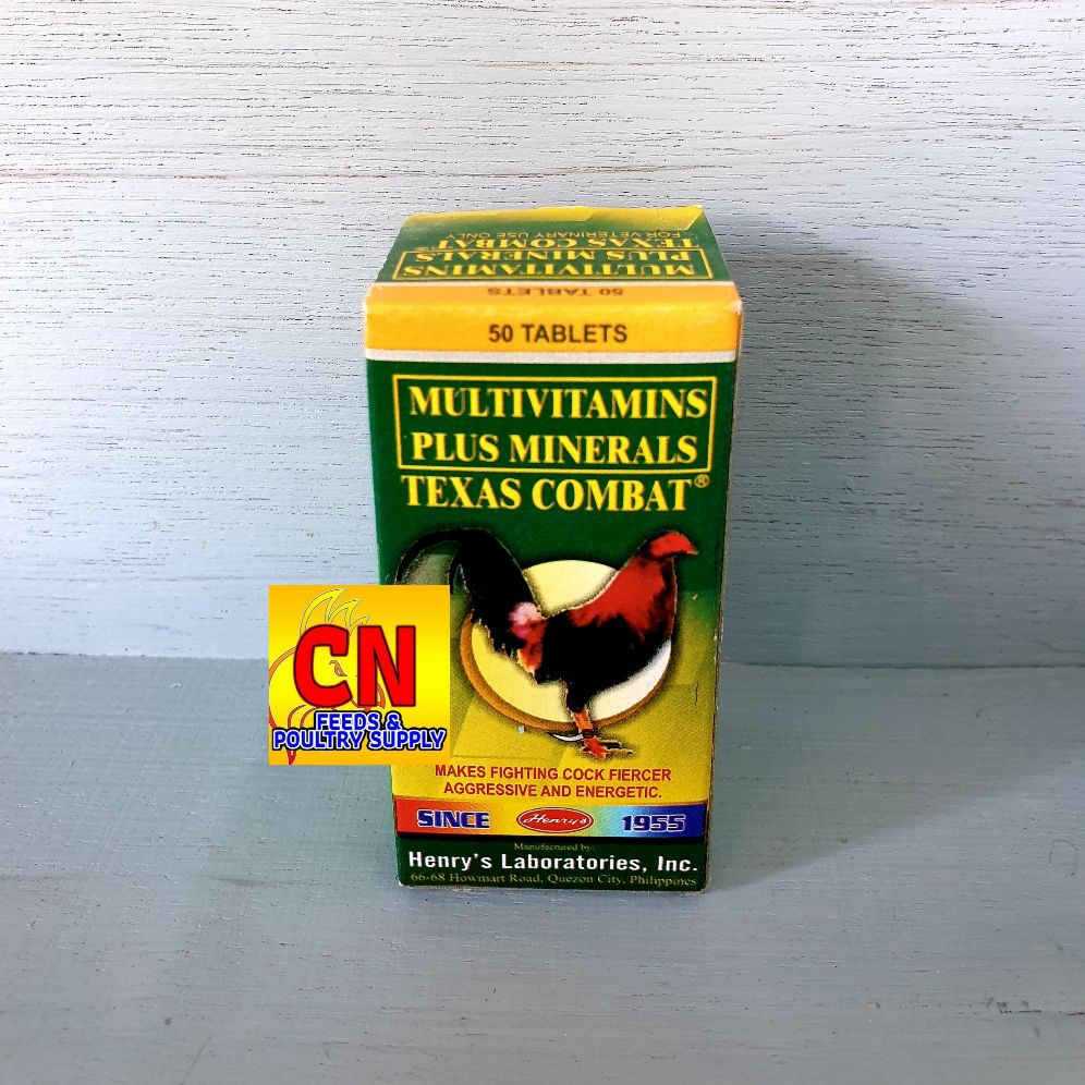 TEXAS COMBAT MULTIVITAMINS PLUS MINERAL 50 TABLETS #Petsupply | Lazada PH