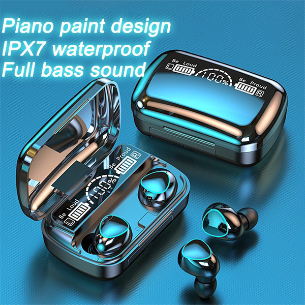 M10 Earbuds Super Bass HiFi Stereo Wireless Earphone with Power Bank ...