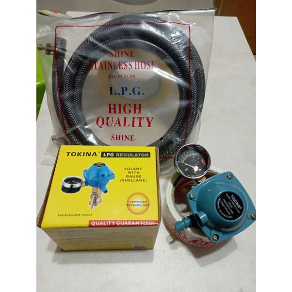 Tokina Solane/Shellane Regulator w/Gauge & Hose | Lazada PH