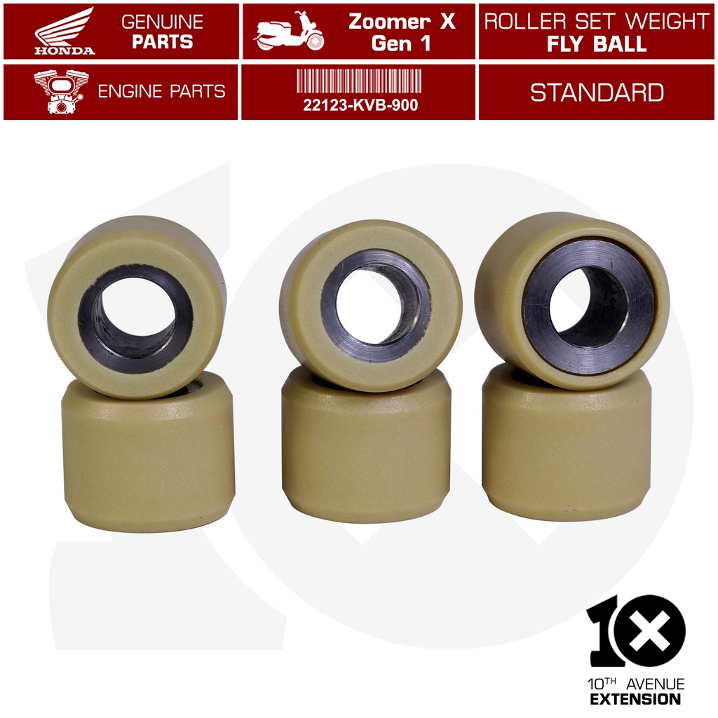 【READY STOCK】 ♥10thX Honda Genuine Roller Set Weight, Fly Ball Part No ...