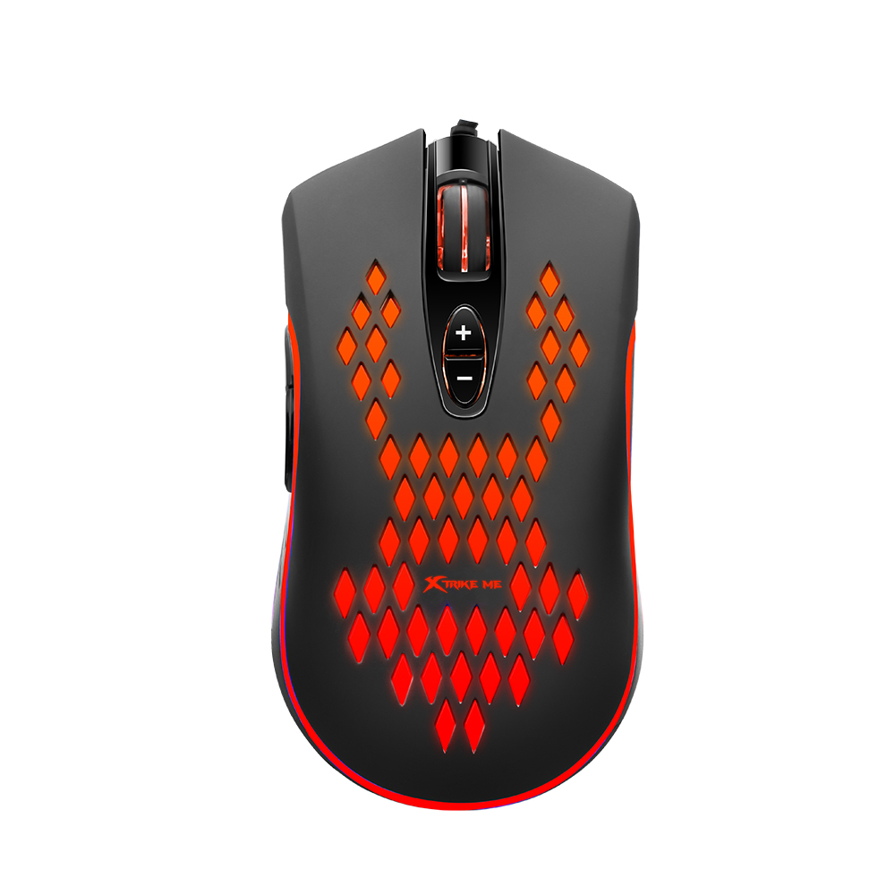 X-TRIKE ME Backlit 6400 Gaming Mouse GM-222 - Technopop PH | Lazada PH