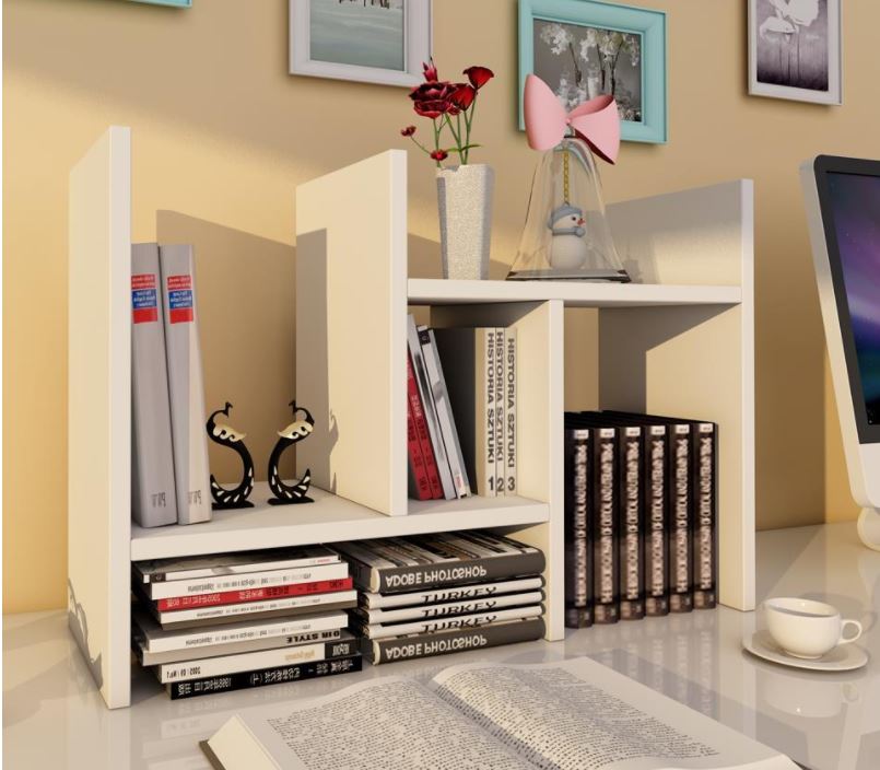 BOOKHOLDER002- Table Side Desktop Book Storage Display Shelf ...