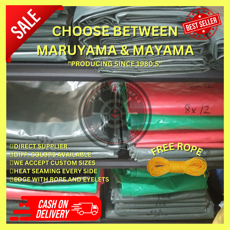 6FT X 10FT TRAPAL S400 LONA (MARUYAMA / MAYAMA) TRAPAL TOLDA TRUCK ...