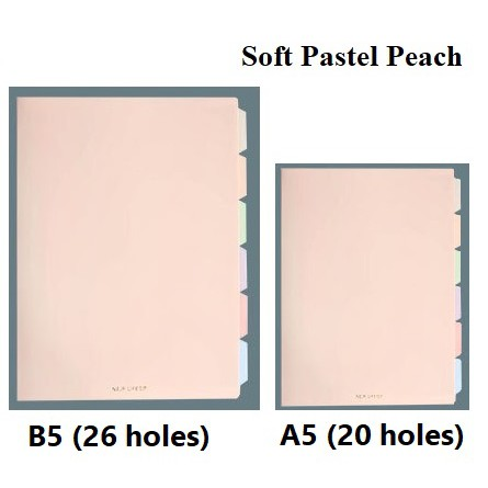A5/B5 Binder Notebook With Refills With Separator School Notepad ...