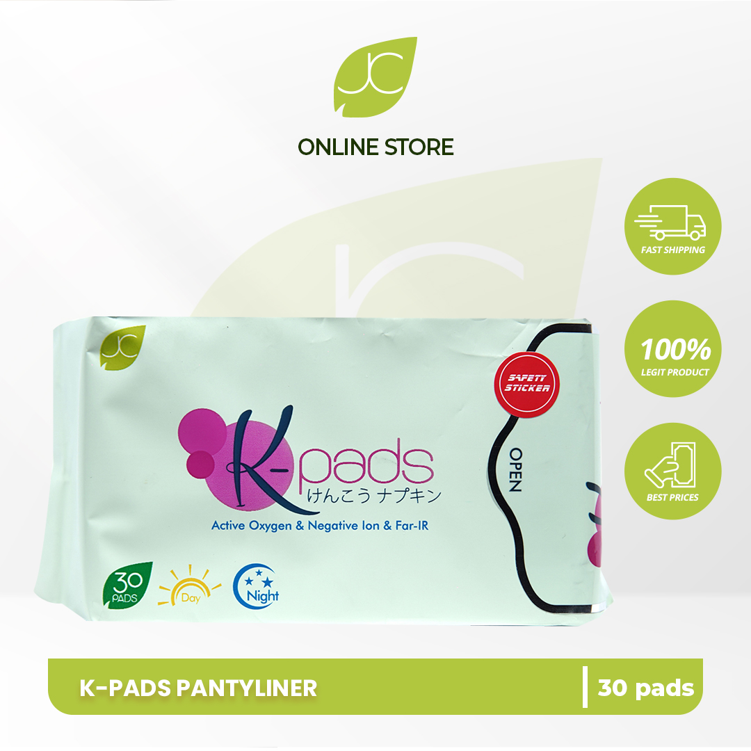 K-Pads Panty Liner 30pcs Authentic Original by JC Premiere | Lazada PH