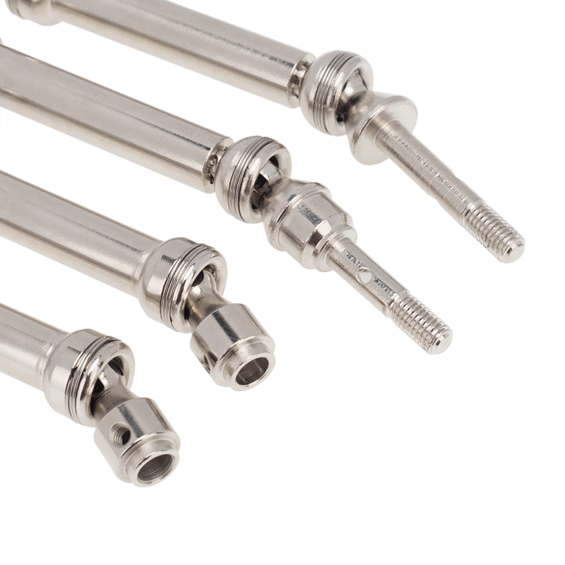 4Pcs Front and Rear Drive Shaft Spline CVD for 1/10 Traxxas Slash Rustler Stampede VXL 4X4 4WD ...