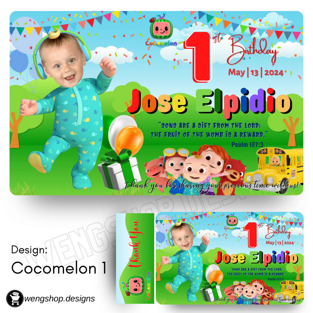 Cocomelon Ref Magnet Souvenir ATM Size | Lazada PH