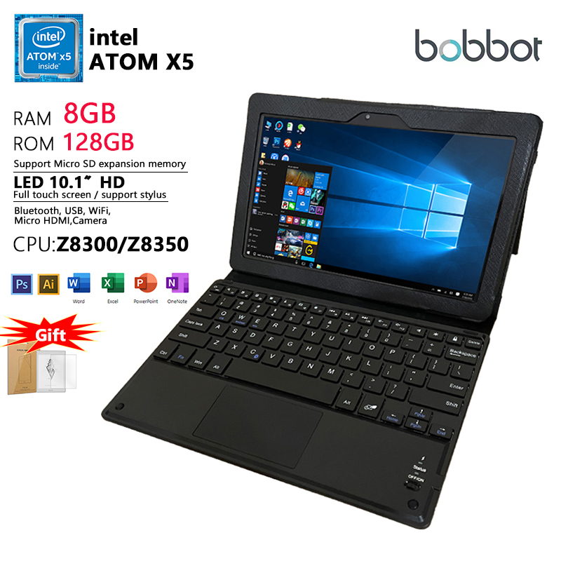 Bobbot New Tablet PC Bluetooth Keyboard 10.1 inch Tablet PC Microsoft ...