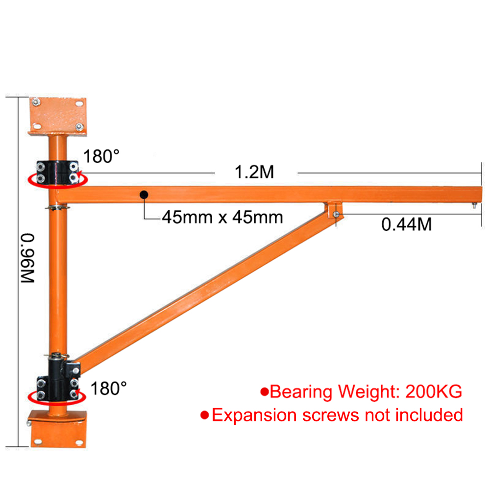 COOFARI 220V 60HZ Electric Hoist Single Phase Electric hoist winch ...