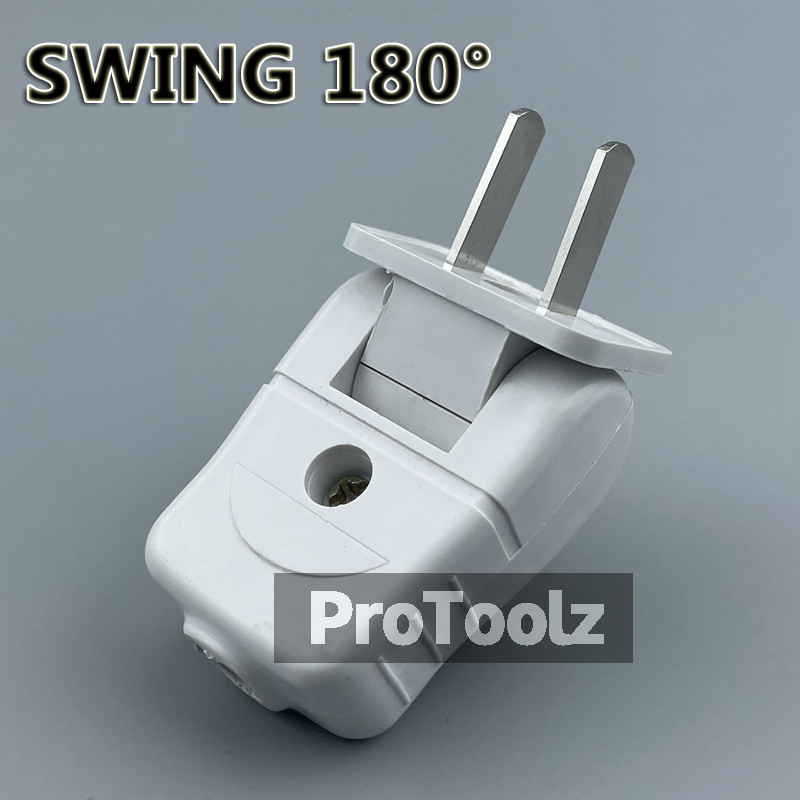 180°Swing Type Plug 10A 250V WSP-003, DIY plug & adaptor(regular ...